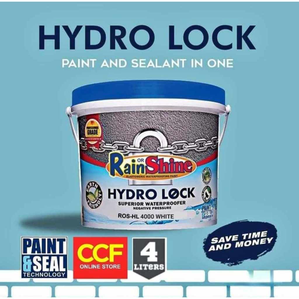 Rain or Shine Hydrolock Hydro Lock Superior Waterproofing Negative ...