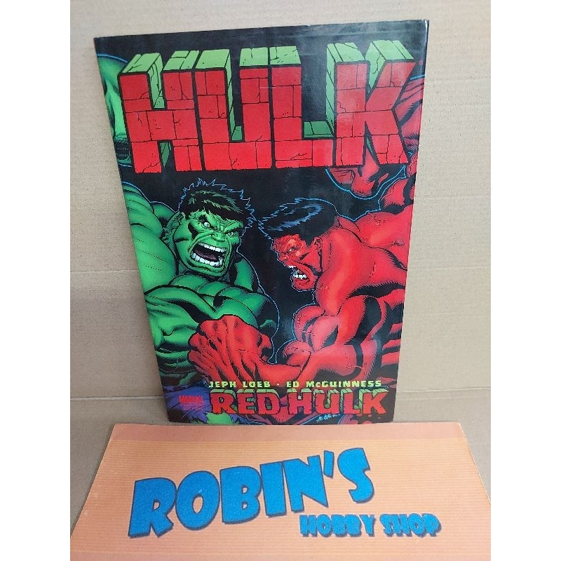 Marvel Comics Hulk Red Hulk hardcover | Shopee Philippines
