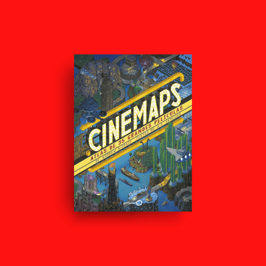 Cinemaps: An Atlas of 35 Great Movies | Andrew DeGraff | Shopee Philippines