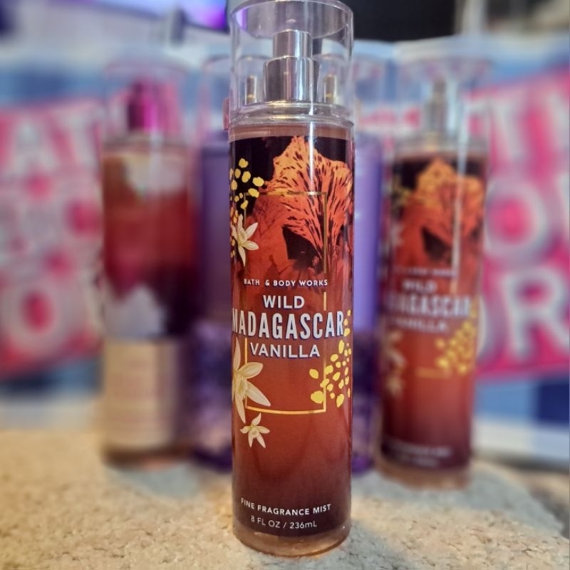 Original Bath & Body Works USA Wild Madagascar Vanilla Fine Fragrance Mist Cologne Spray ...