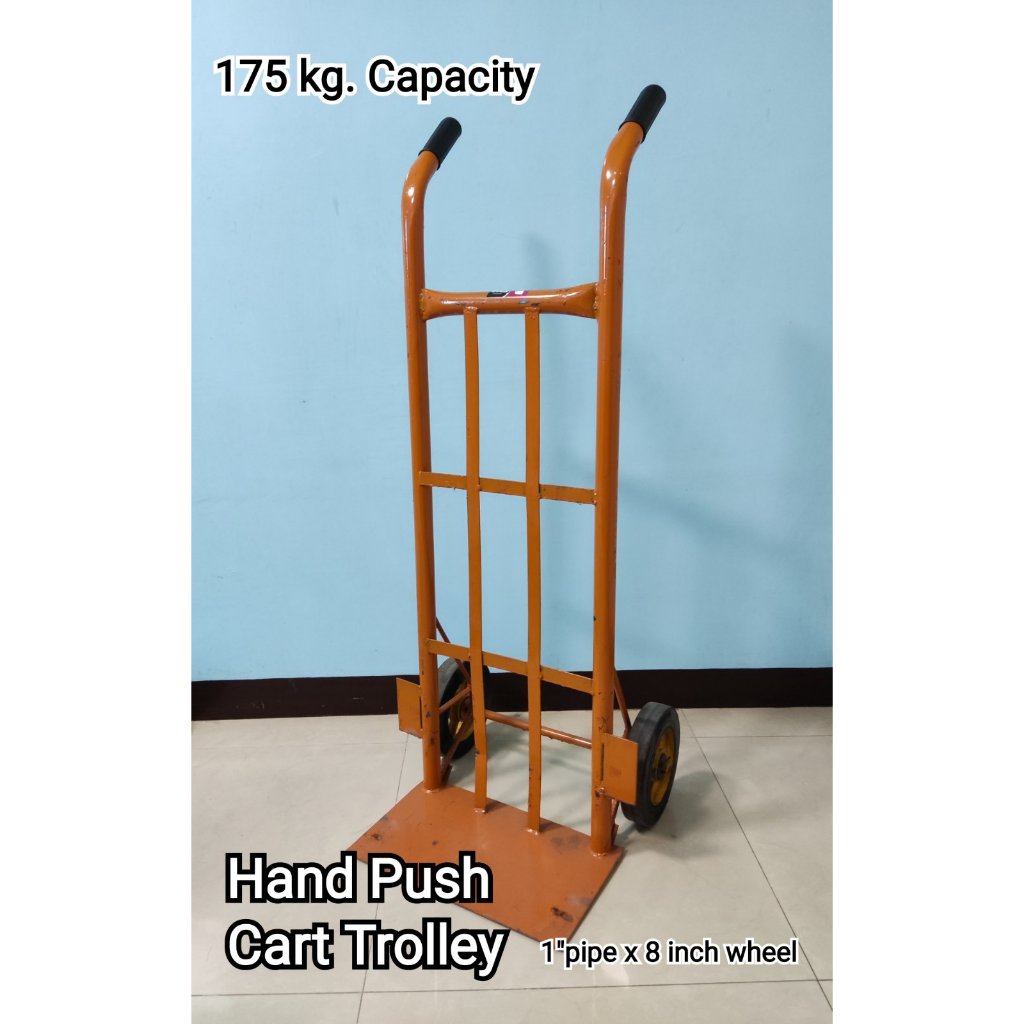 Kartilya Pushcart Push Cart Trolley 1" pipe x 8" wheel Heavy Duty ...