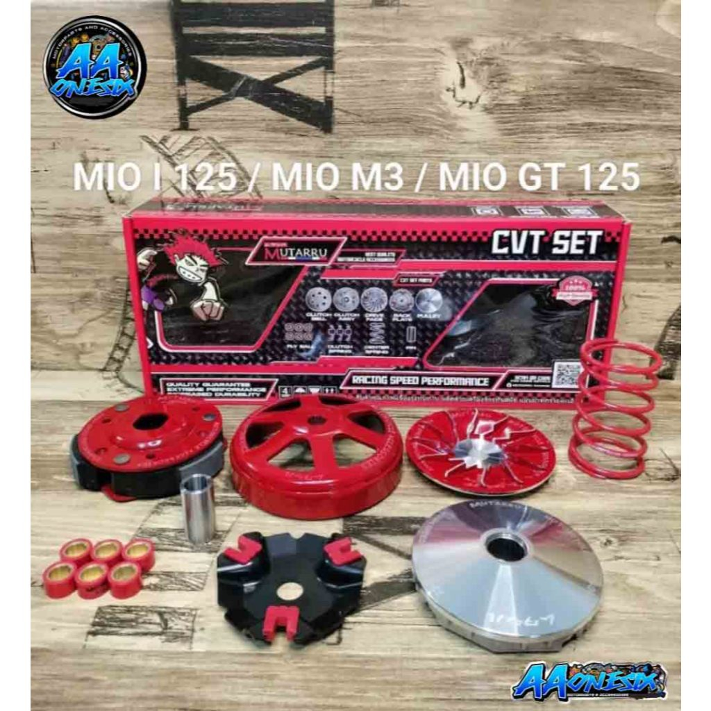 MUTARRU CVT Set For Mio i 125 / Mio M3 / Mio Gt 125 | Shopee Philippines