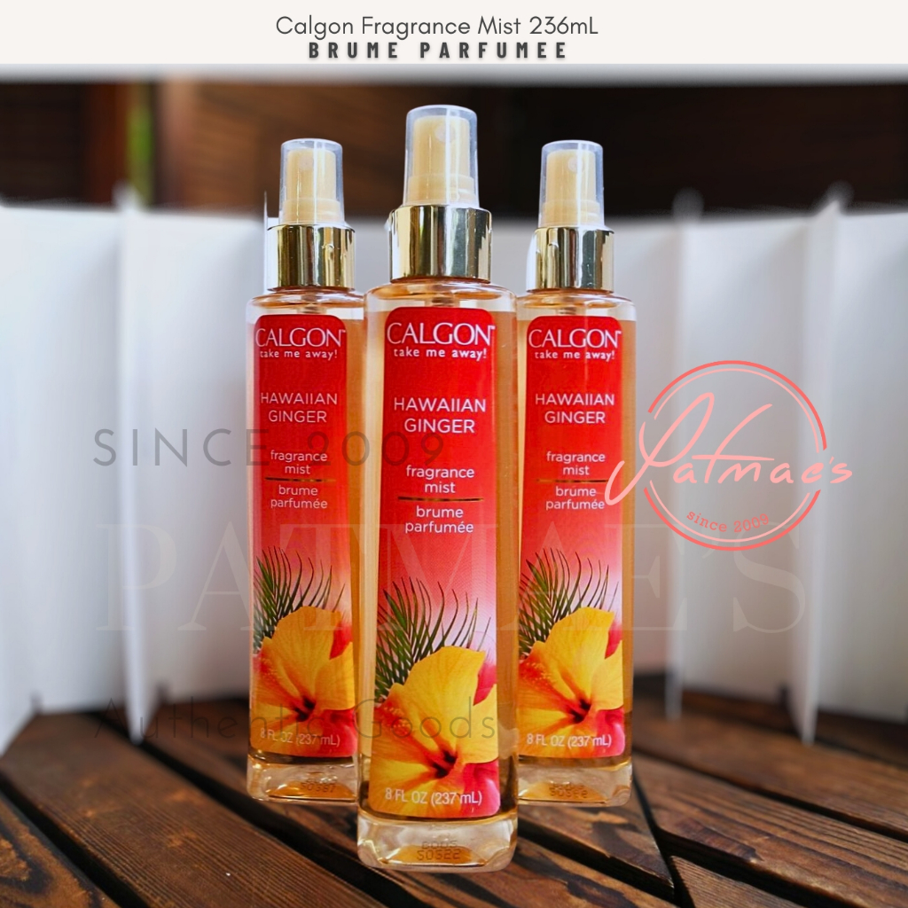 Calgon Fragrance Mist Spray Hawaiian Ginger 237mL (sold each) | Shopee ...