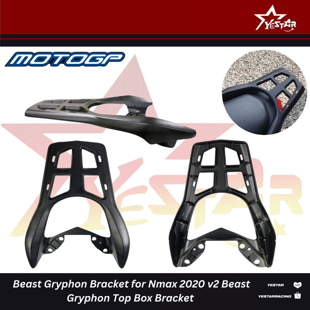 Yestar Beast Gryphon Bracket for Nmax 2020 v2 Beast Gryphon Top Box ...