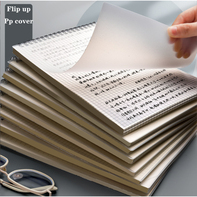 Spring Notebook A4/A5/B5 Flip Up Loose-Leaf Book Steno Notebook ...