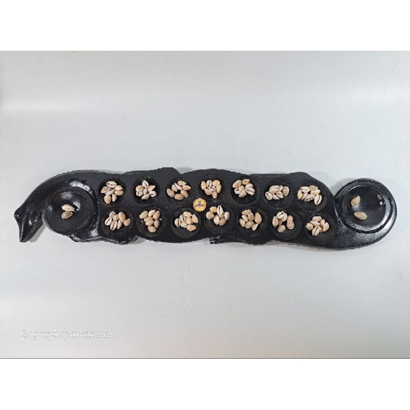 Lizard Sungka w/ Shells ~ Sigay (Large Size) | Traditional SUNGKAAN ...