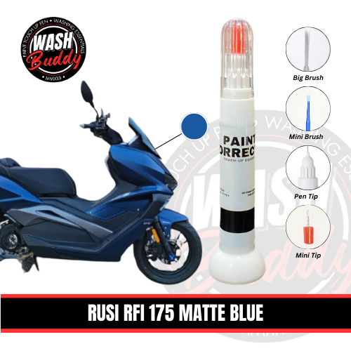 Rusi RFI 175 Matte Blue Color Touch Up (Paint Correct) | Shopee Philippines
