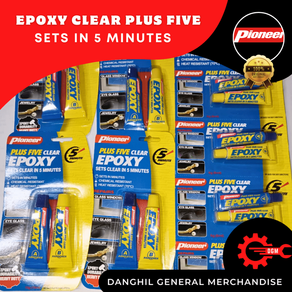 Epoxy Clear Plus Five - Sets in 5 Minutes | Shopee Philippines