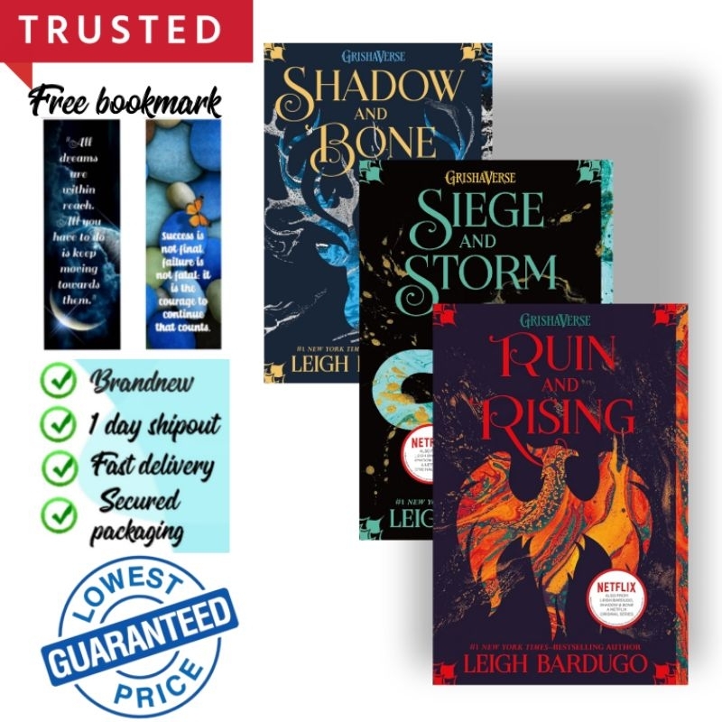 Shadow and Bone Trilogy, Leigh Bardugo | Shopee Philippines