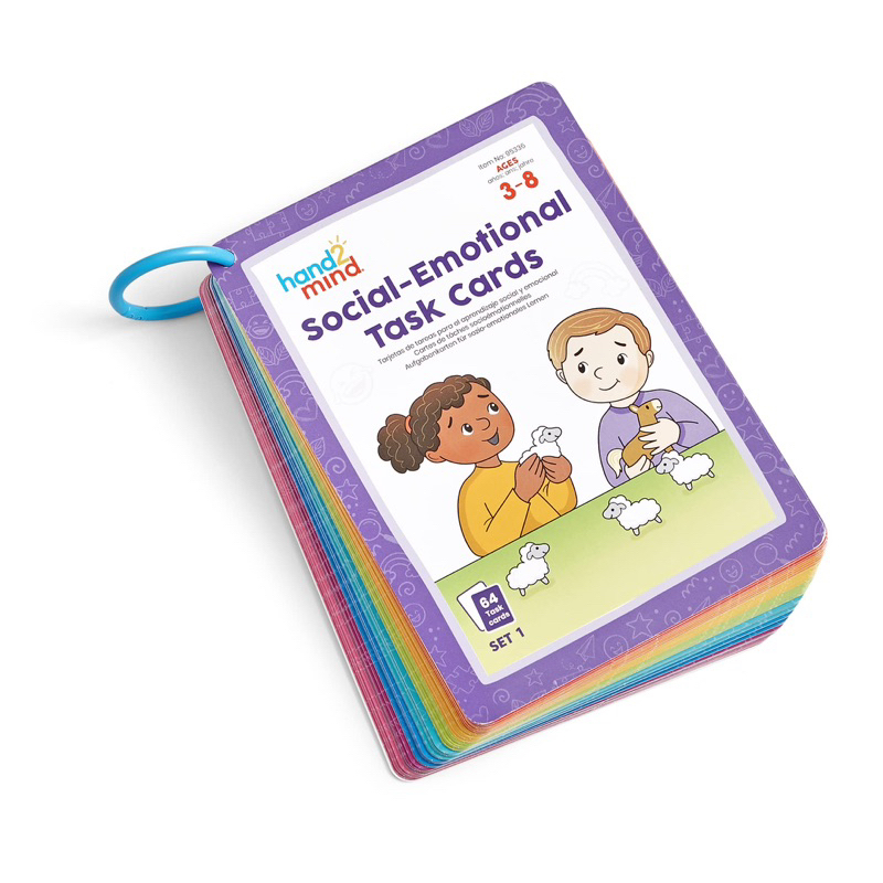 hand2mind Social Emotional Task Cards for Ages 3+, Social Emotional ...