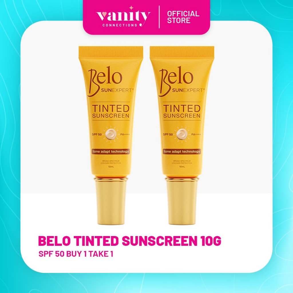 Belo SunExpert Tinted Sunscreen SPF50 10ml Buy 1 Take 1 | Shopee ...