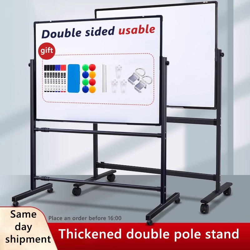 Big Size White Board With Stand Magnetic Whiteboard Marker With Eraser ...