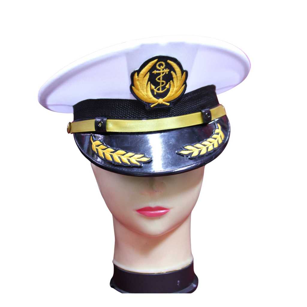 SLCC Premium Navy Captain Hard Cap Costume Accessory | Shopee Philippines