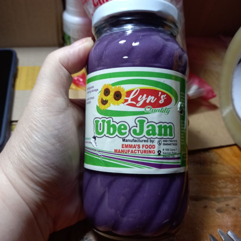 BAGUIO MADE UBE JAM BY LYNS AND EMMA'S FOOD PRODUCTS | Shopee Philippines