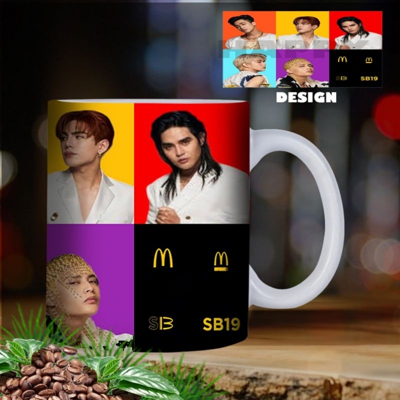 Customized Mug SB19 x McDonald's inspired mug | Shopee Philippines