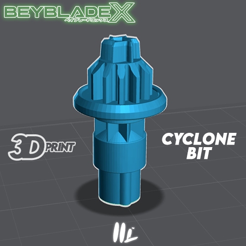 [Beyblade-X] Cyclone BIT 3d Printed bits | Shopee Philippines