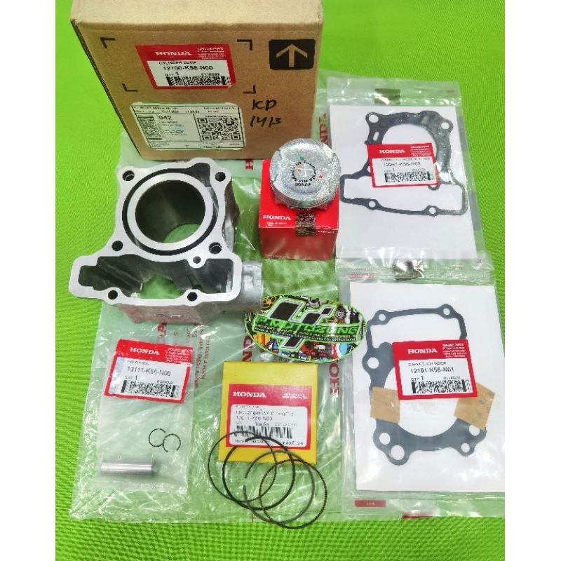 Cylinder block set / Borekit RS150 Fi / RS 150 Fi, Honda Genuine Parts ...