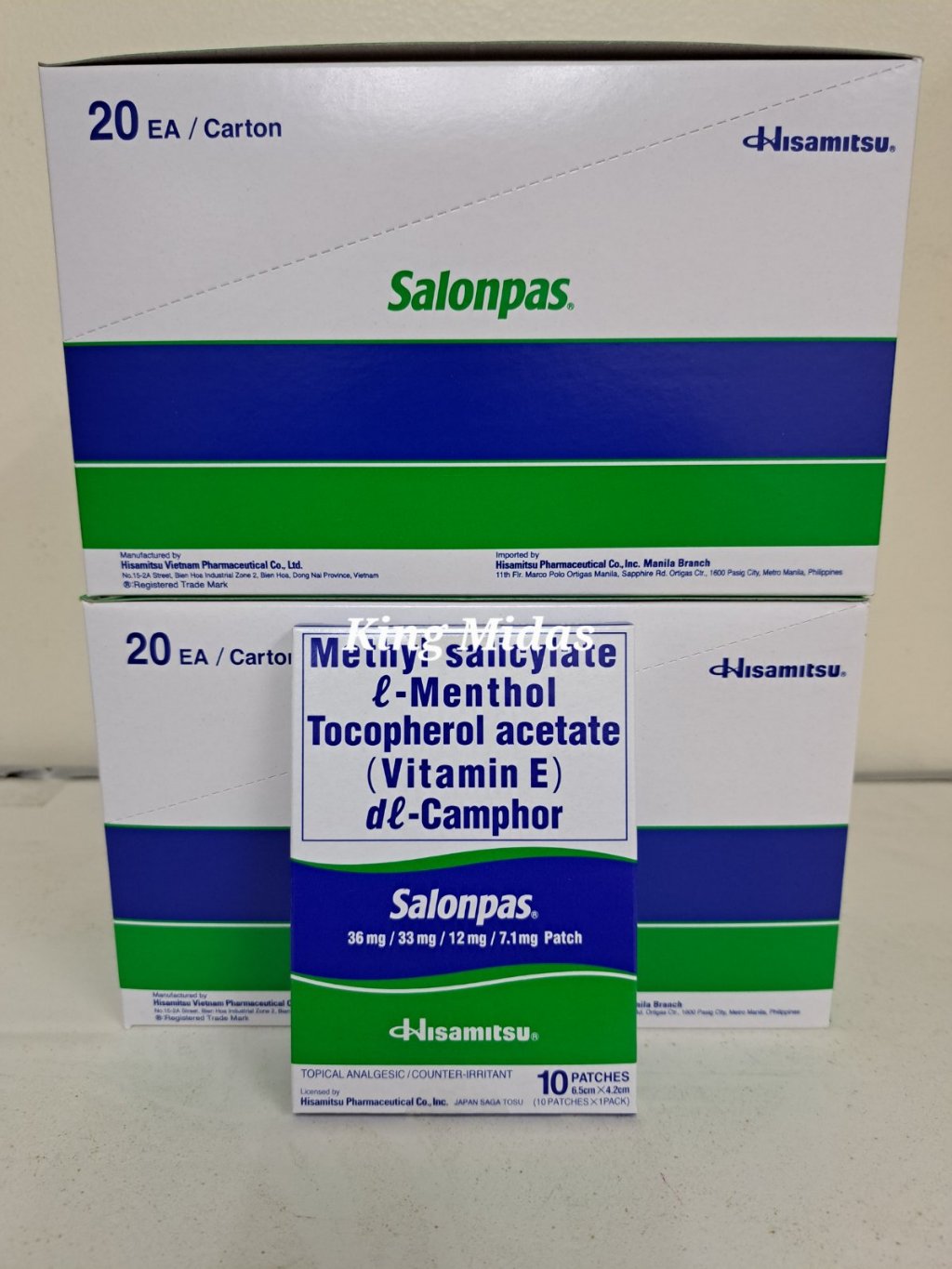 Salonpas 1 box, 10 patches per Box | Shopee Philippines