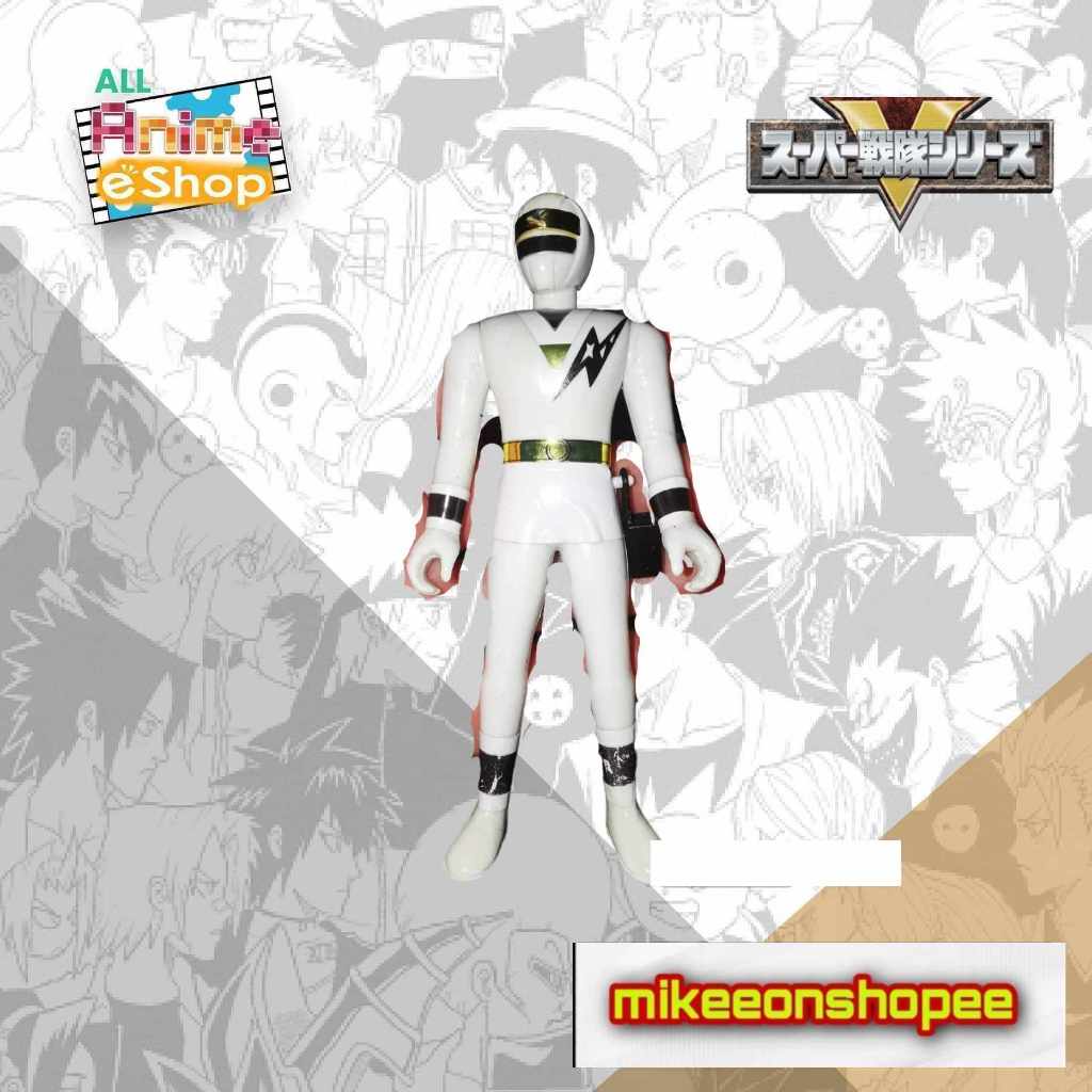 Mighty Morphin Power Rangers White Alien Ranger Action Figure Bandai ...
