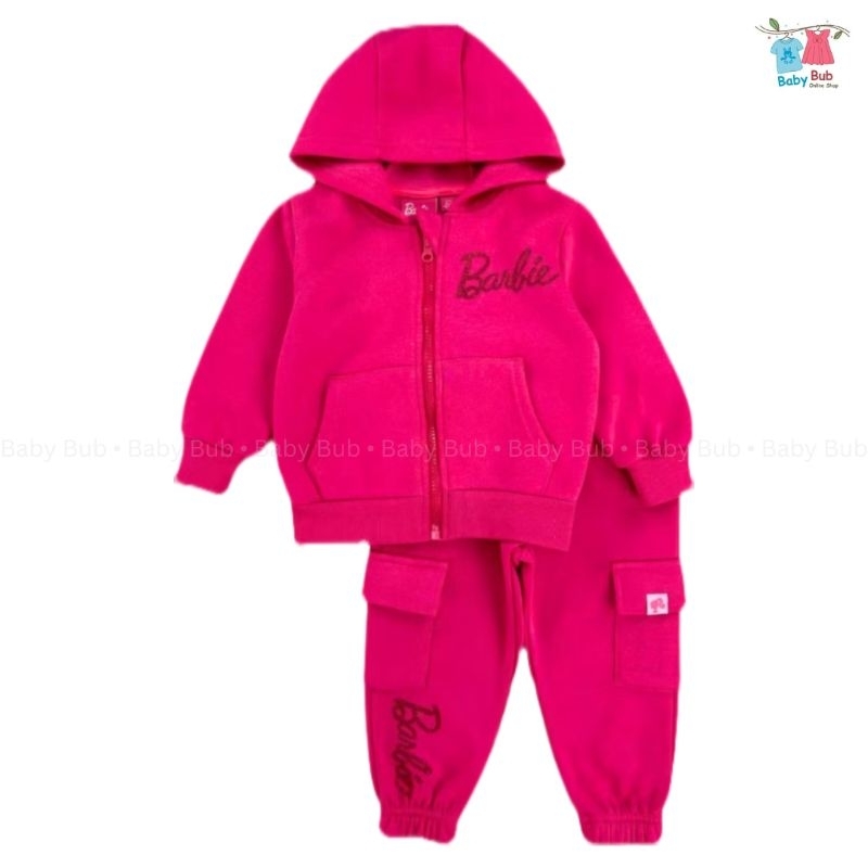 Barbie 2pc Tracksuit Set | Shopee Philippines