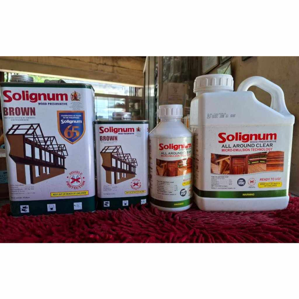 SOLIGNUM For Wood (All Around Micro-Emulsion Technology) | Shopee ...