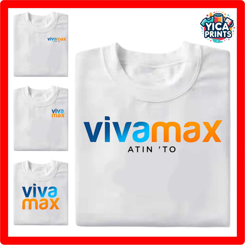 Vivamax Shirt for Fans White T-shirt Viva Max Drifit | Shopee Philippines