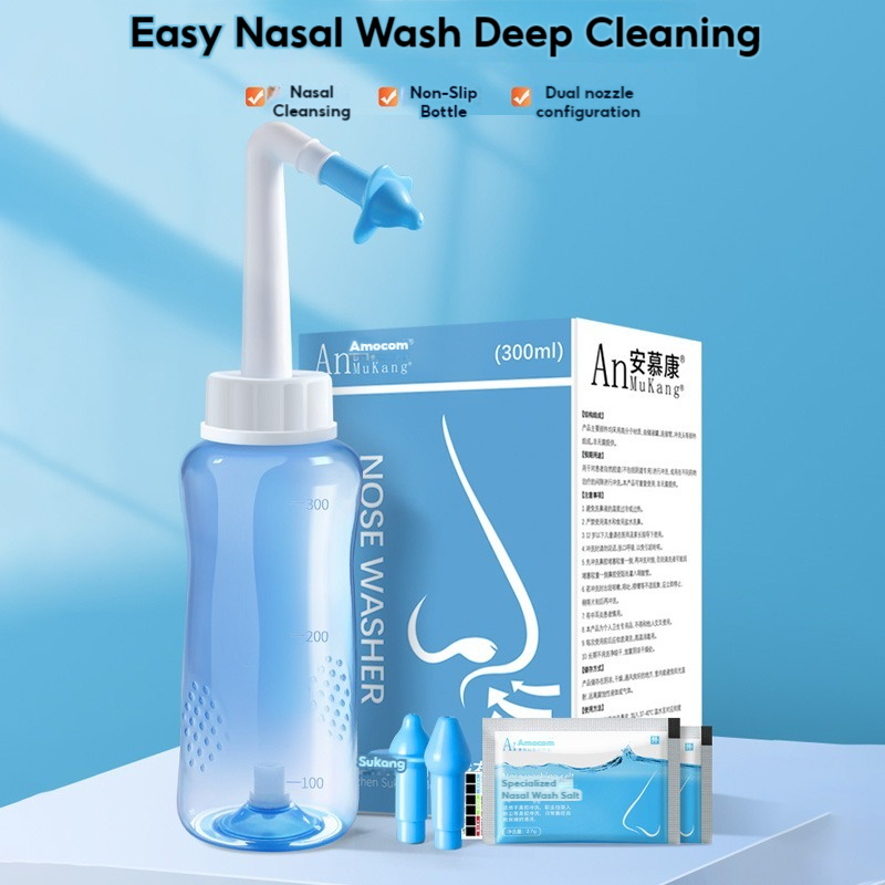 PH Nasal Wash Nose Cleaner Neti Pot For Sinus Including 1 Nose Wash And ...