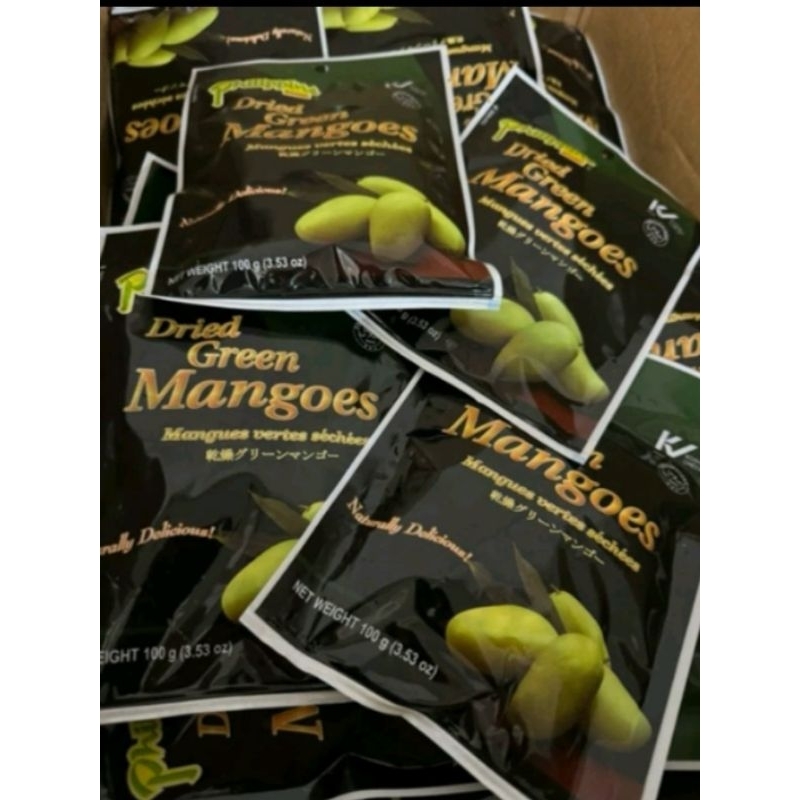 PHIL.BRAND-Dried Green Mangoes 100g,200g | Shopee Philippines