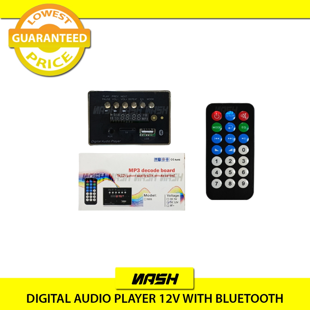 DIGITAL Decoder Board Car Audio USB TF FM Radio | Shopee Philippines