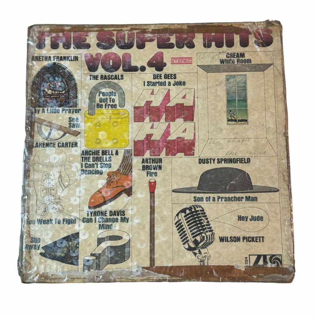 Various – The Super Hits Vol. 4 12" Vinyl, LP, Compilation | Shopee ...