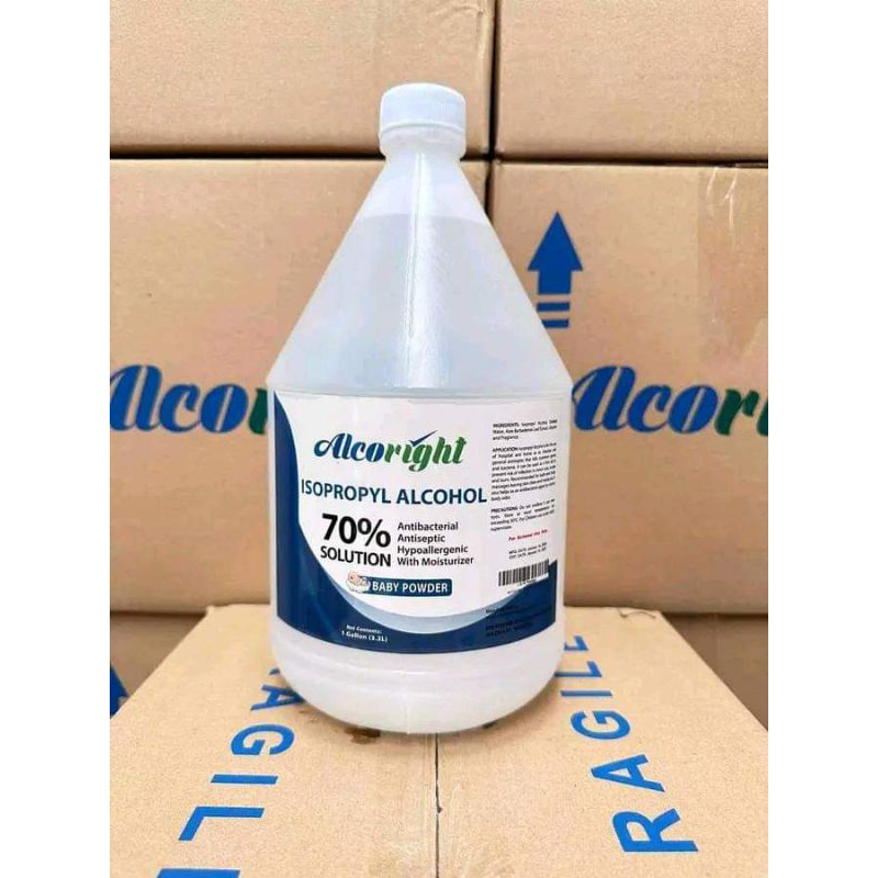 Isoprophyl Alcohol 70 percent solution 1 gallon | Shopee Philippines