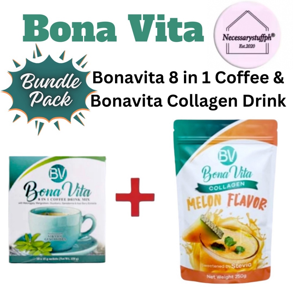 Bonavita BUNDLE PACK ( 1 Box Bonavita 8 in 1 Coffee & 1 Pouch Bonavita ...