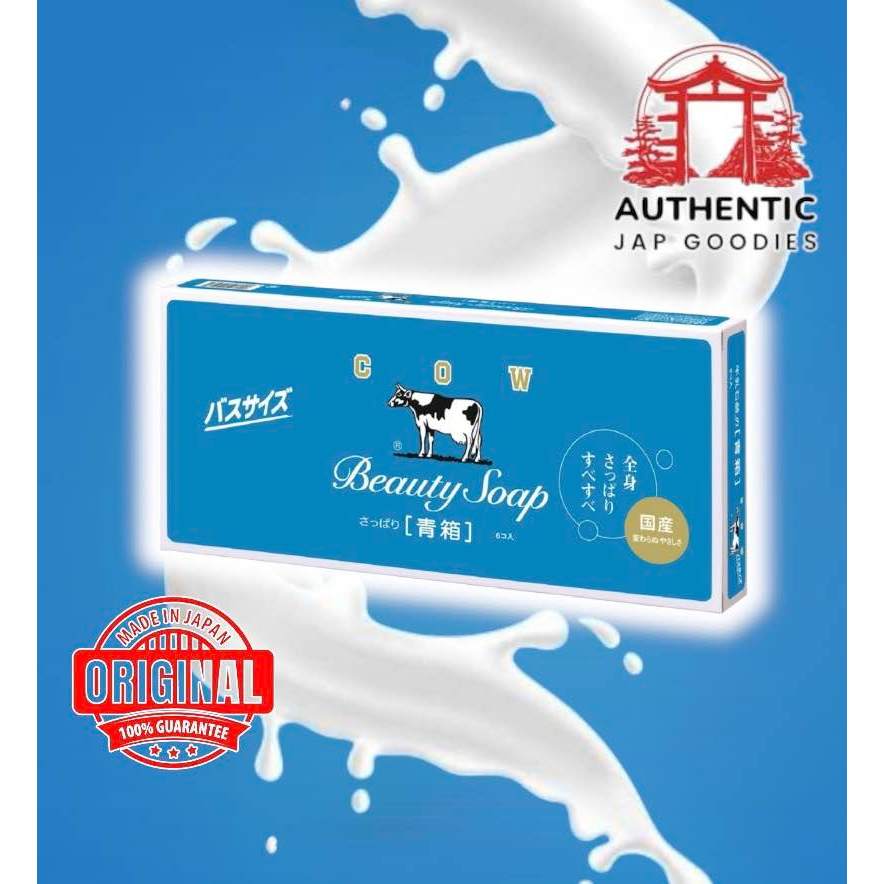 Cow Soap Original Blue and Red | Shopee Philippines