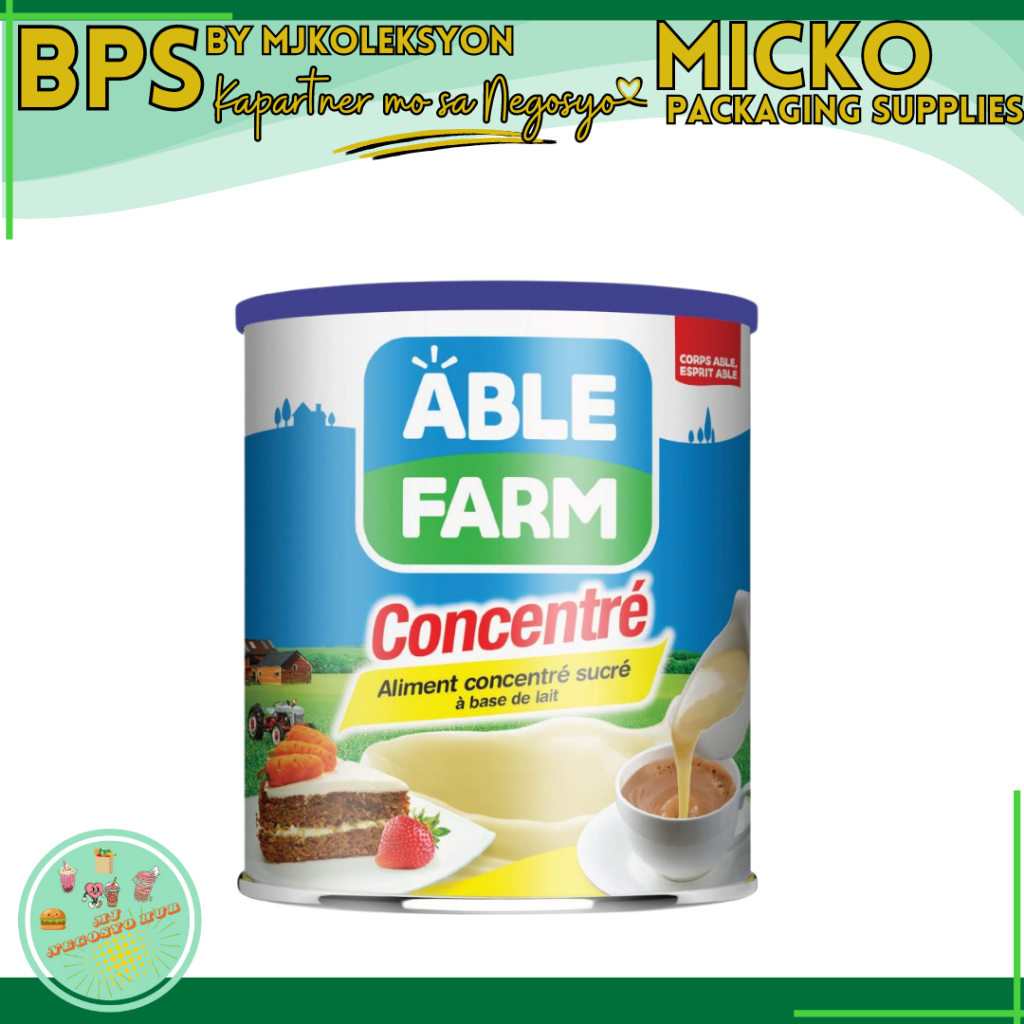 1kilo Condensed Milk Able Farm Condensada for Iced Coffee Mango Graham ...