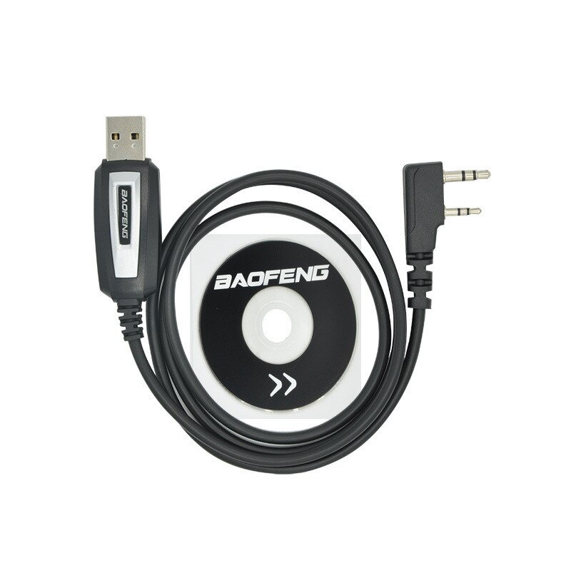USB Programming Cable Walkie Talkie Coding Cord K Port Program wire Usb ...