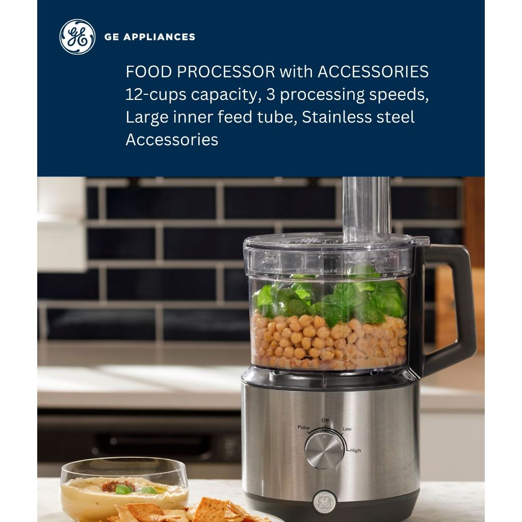 GE Appliances G8P1AAPSPSS Food Processor | Shopee Philippines