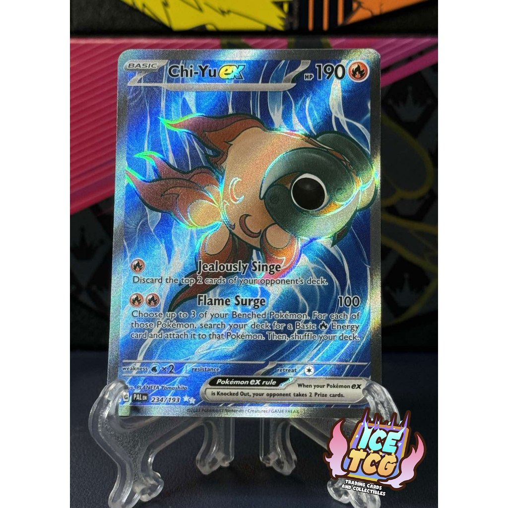 Chi-Yu ex - 234/193 - Full Art Secret Rare (Paldea Evolved) | Shopee ...