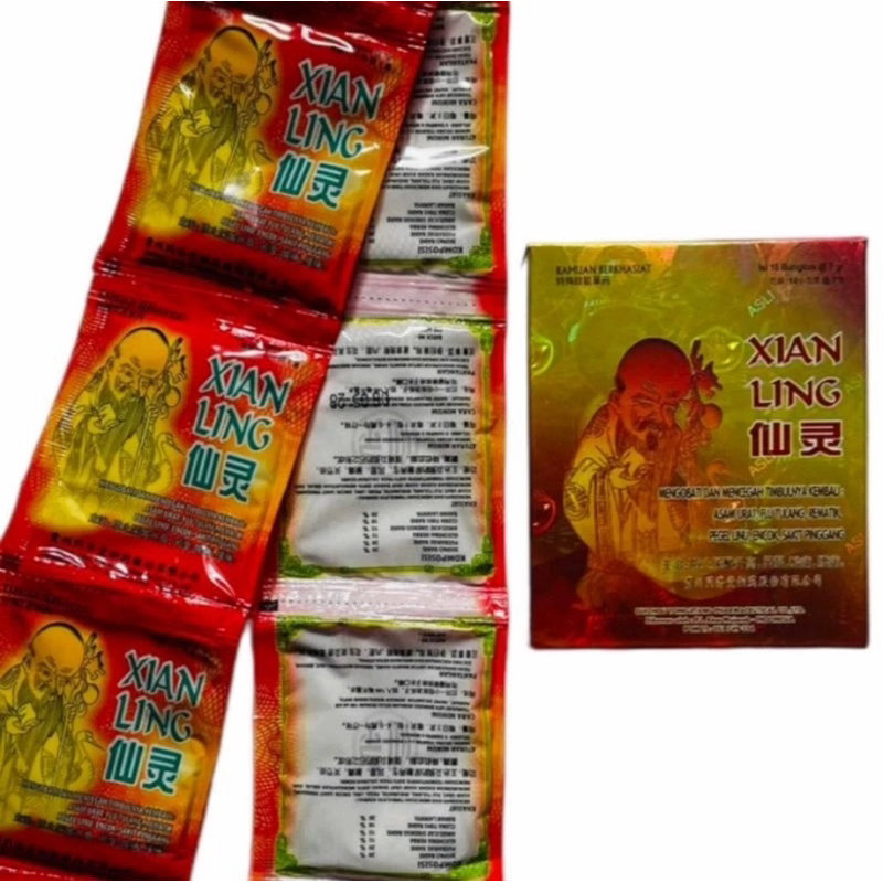 Original Herbal Tea Xian ling Powder | Shopee Philippines