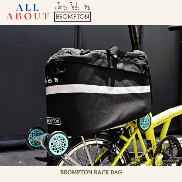 AAB BROMPTON Rear Rack Bag (For Use with Rear Rack Only) Brompton ...