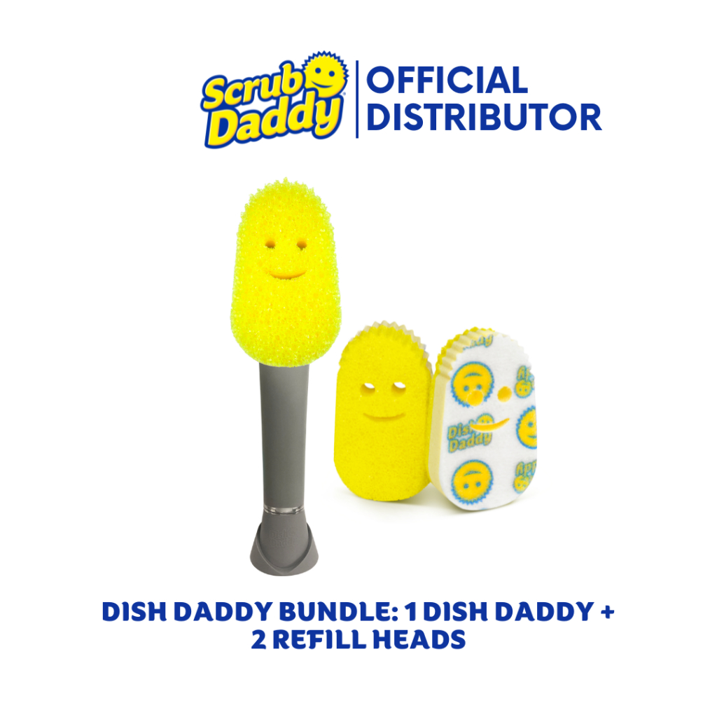 Dish Daddy Silver with 1-Pack Replacement Head (Includes 1 DISHWAND 1 ...