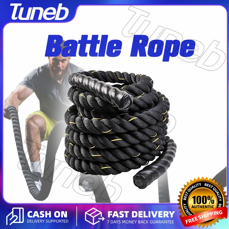 Muscle Fighting Roper Fitness Battle Ropes Body Workouts Power Training ...