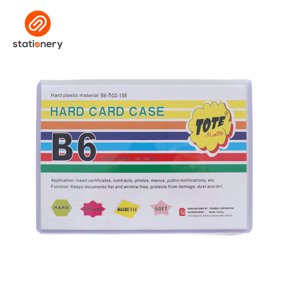 Hard Card Case B6 - 182 x 128 mm | Shopee Philippines