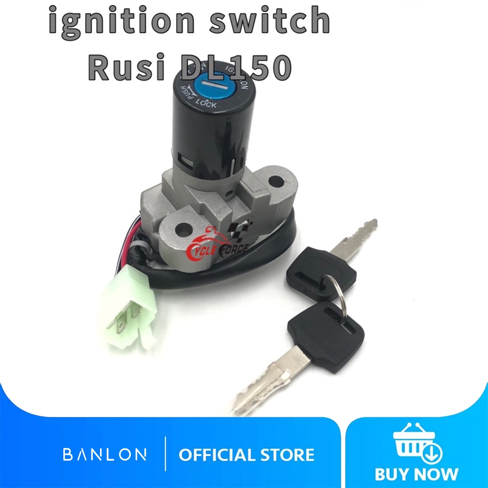 MOTORCYCLE RUSI DL150 IGNITION SWITCH./RUSI DL 150 | Shopee Philippines