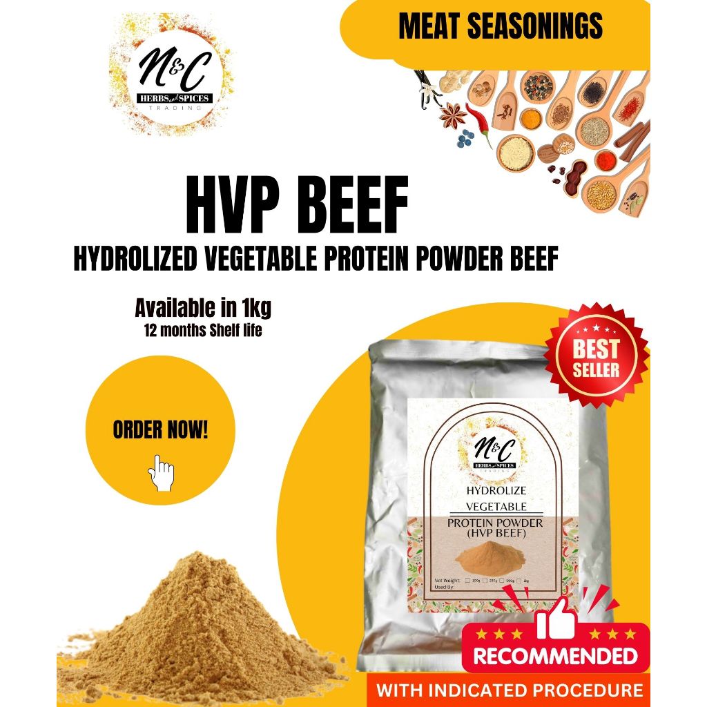 HVP Beef 100grams, 250grams, 500grams, 1kilogram Herbs & Spices ...