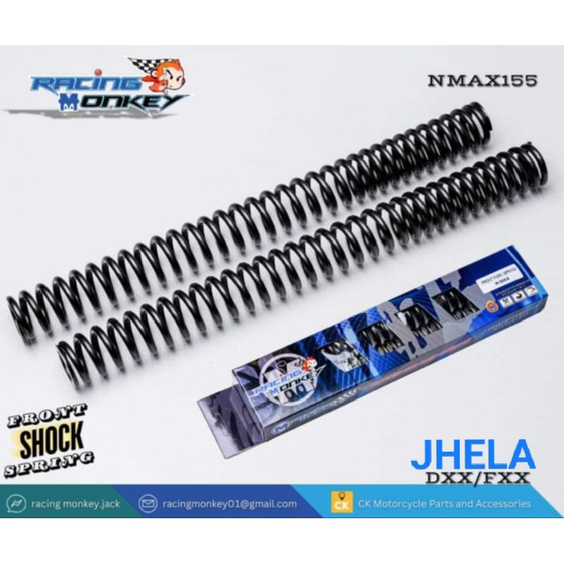 RACING MONKEY FRONT SHOCK SPRING NMAX155 | Shopee Philippines