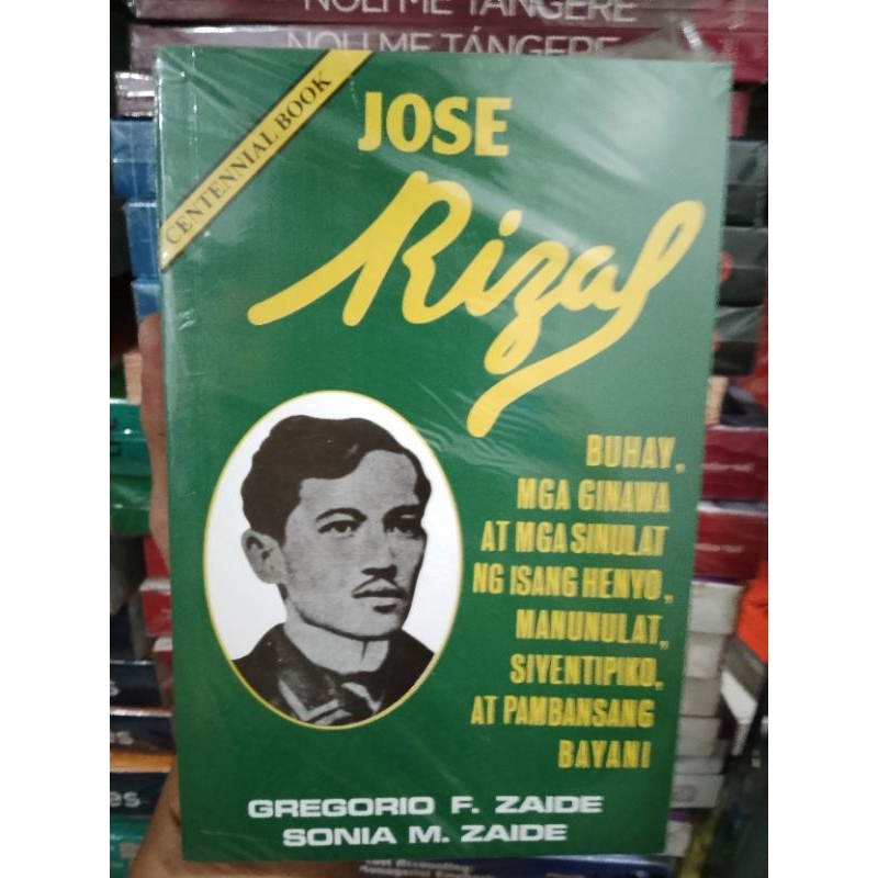JOSE RIZAL By. ZAIDE (brandnew | Shopee Philippines