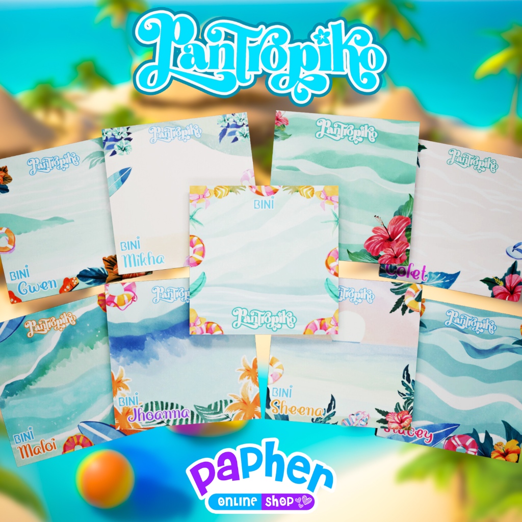 BINI Memo Pad - Pantropiko Series | Shopee Philippines