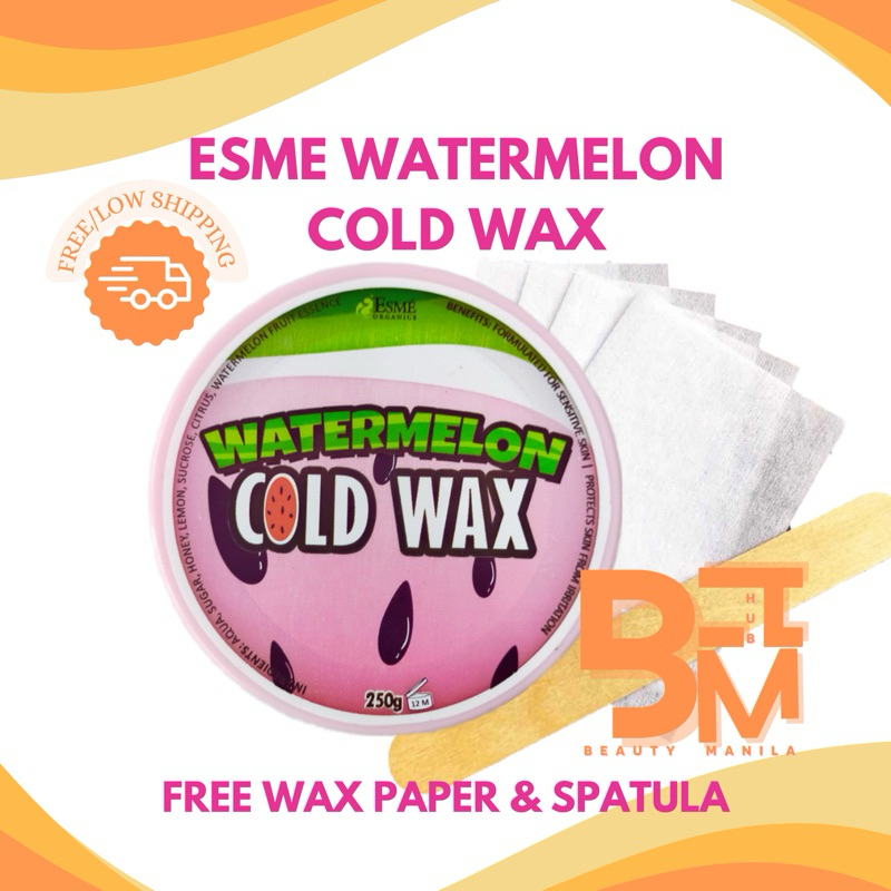 ORIGINAL/authentic Esme Organics Watermelon Hair Removal cold Wax Free ...