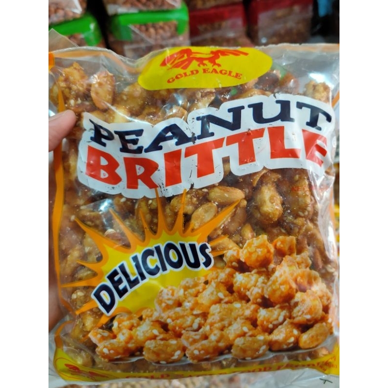 Gold Eagle Peanut Brittle 500grams | Shopee Philippines