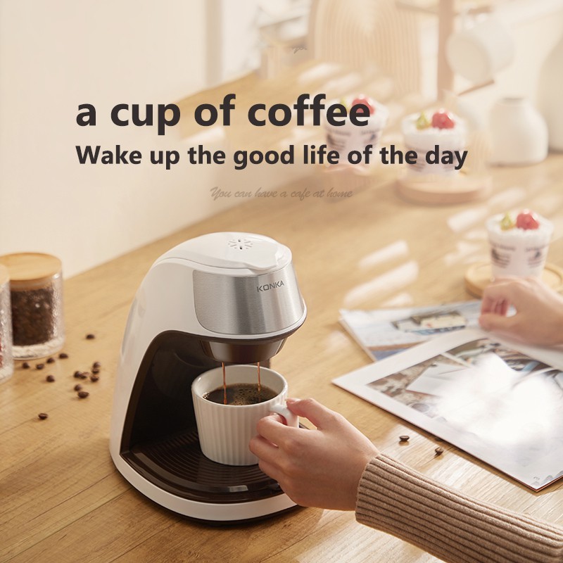Coffee Maker KONKA Portable Coffee Machine Office Drip Filter Coffee ...
